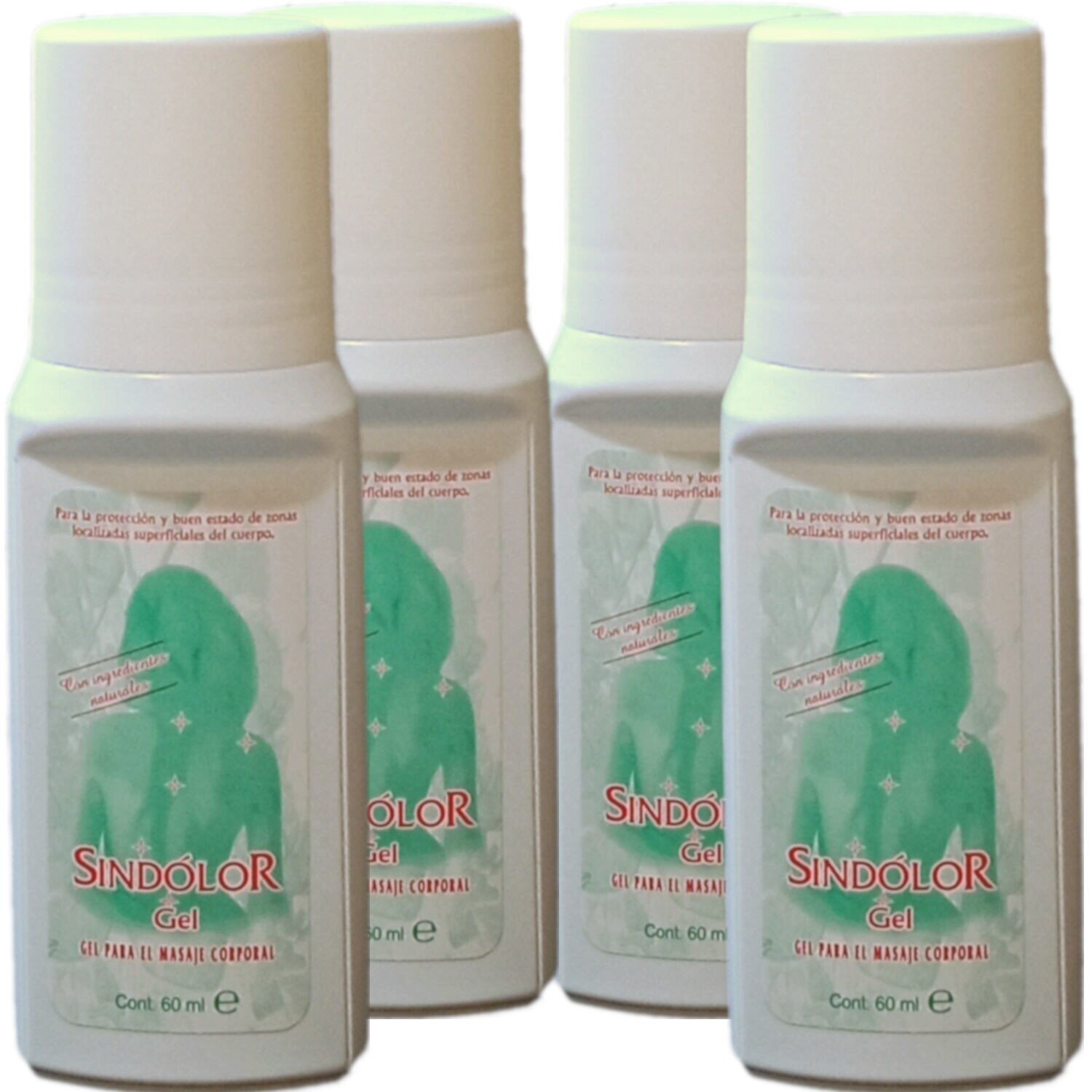 Dexhome Gel Sin Dolor Roll on 60 ml. Pack 4 Unidades | Rollon Sindolor